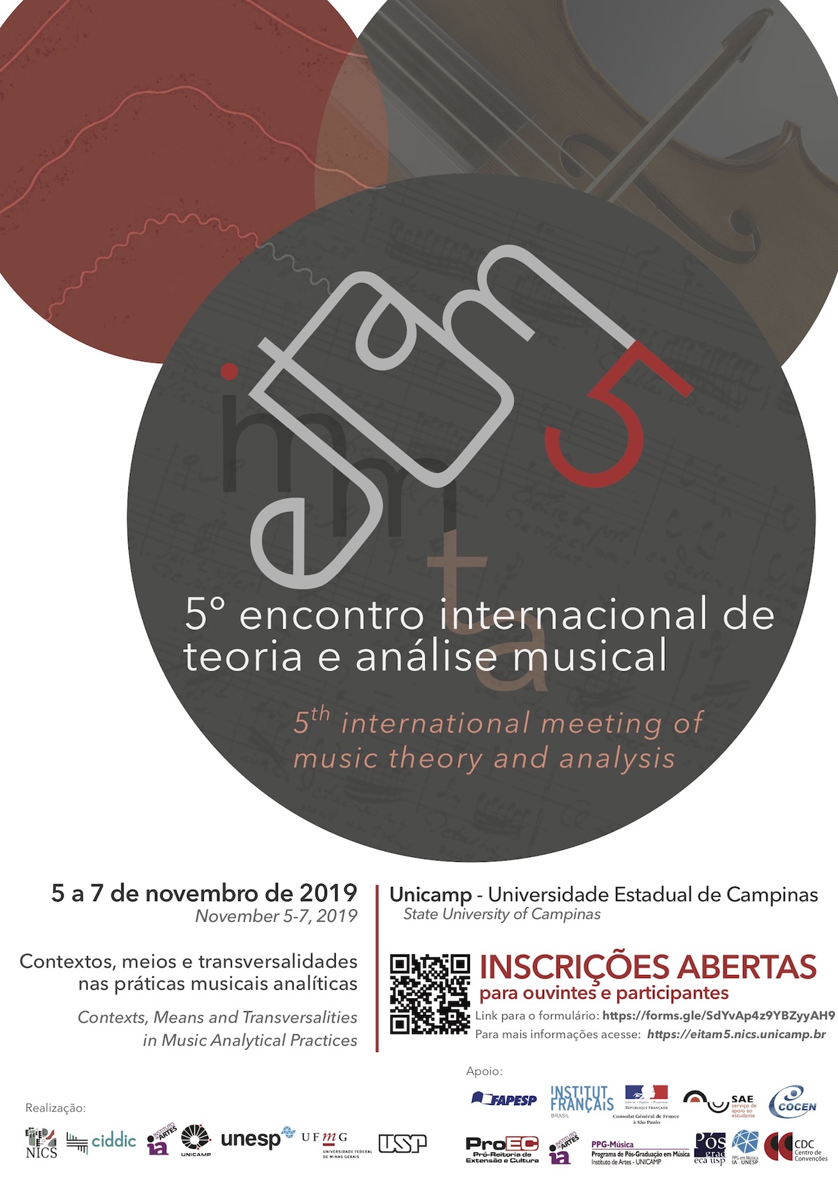 EITAM 5 – V Encontro Internacional de Teoria e Análise Musical